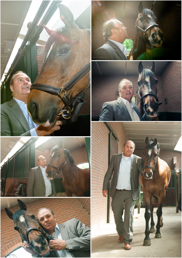 Portret Man En Paard - Jan Adelaar